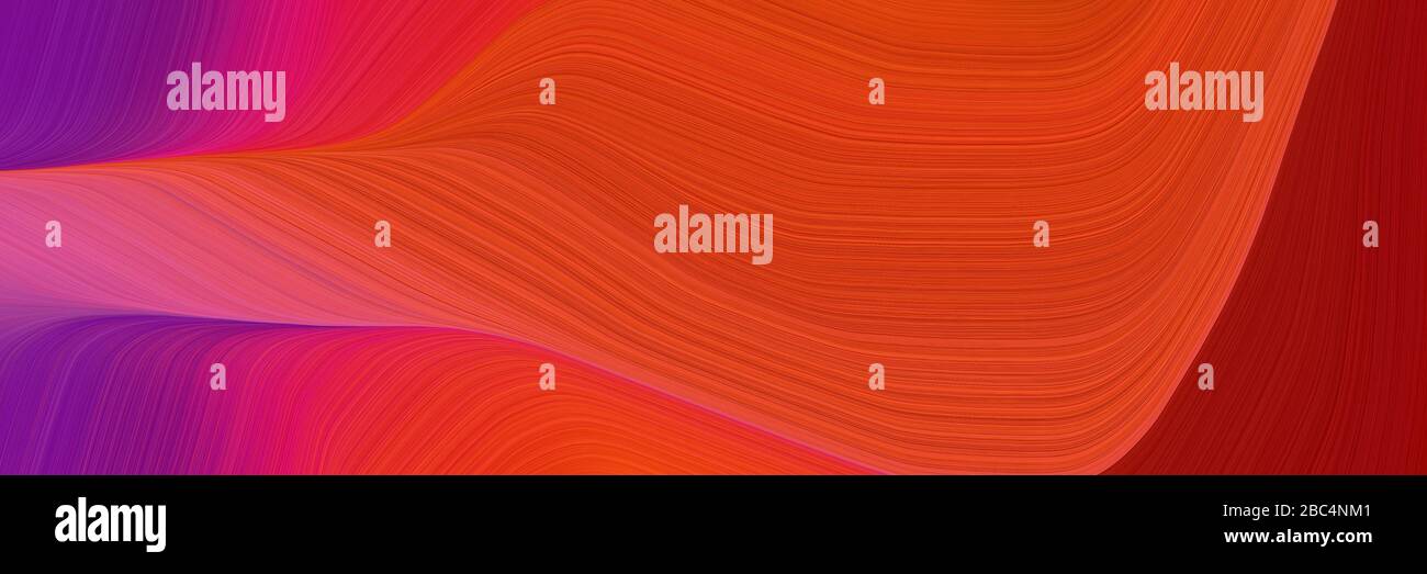 abstract surreal banner design with coffee, orange red and dark magenta ...