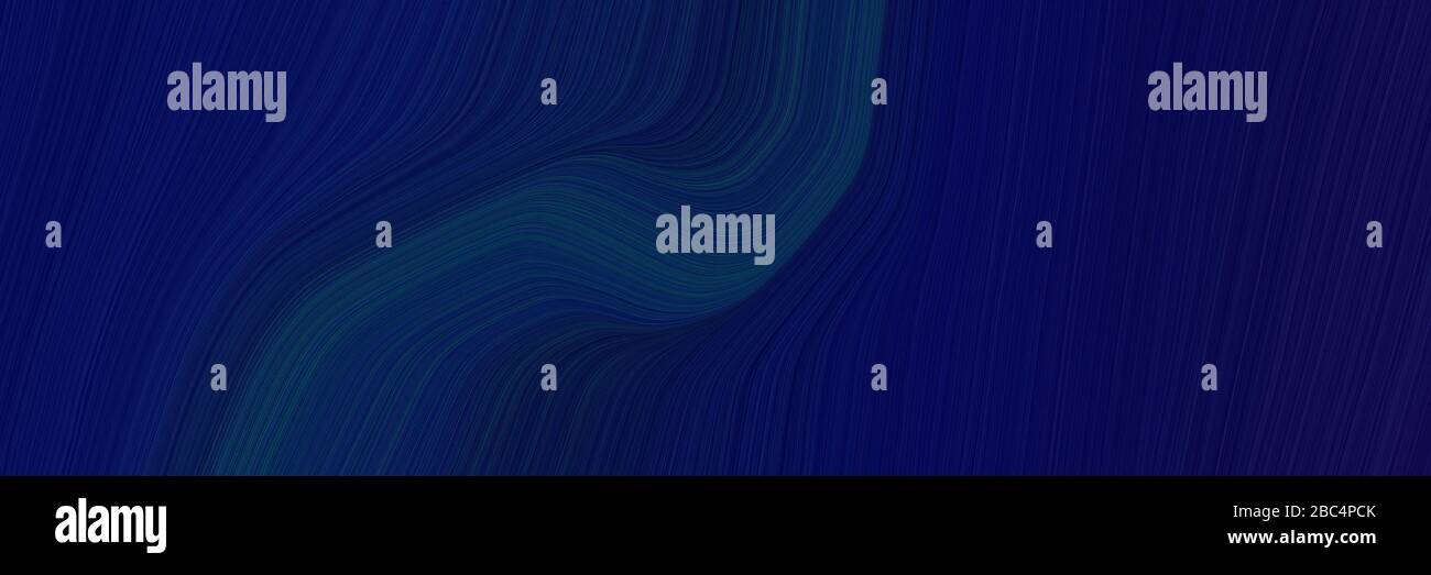 abstract dynamic horizontal header with very dark blue, dark slate gray ...