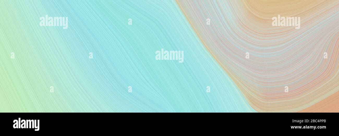 abstract moving header with powder blue, tan and pastel gray colors ...