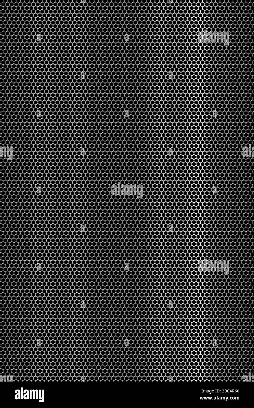 Metal grid with holes - texture Stock Photo - Alamy