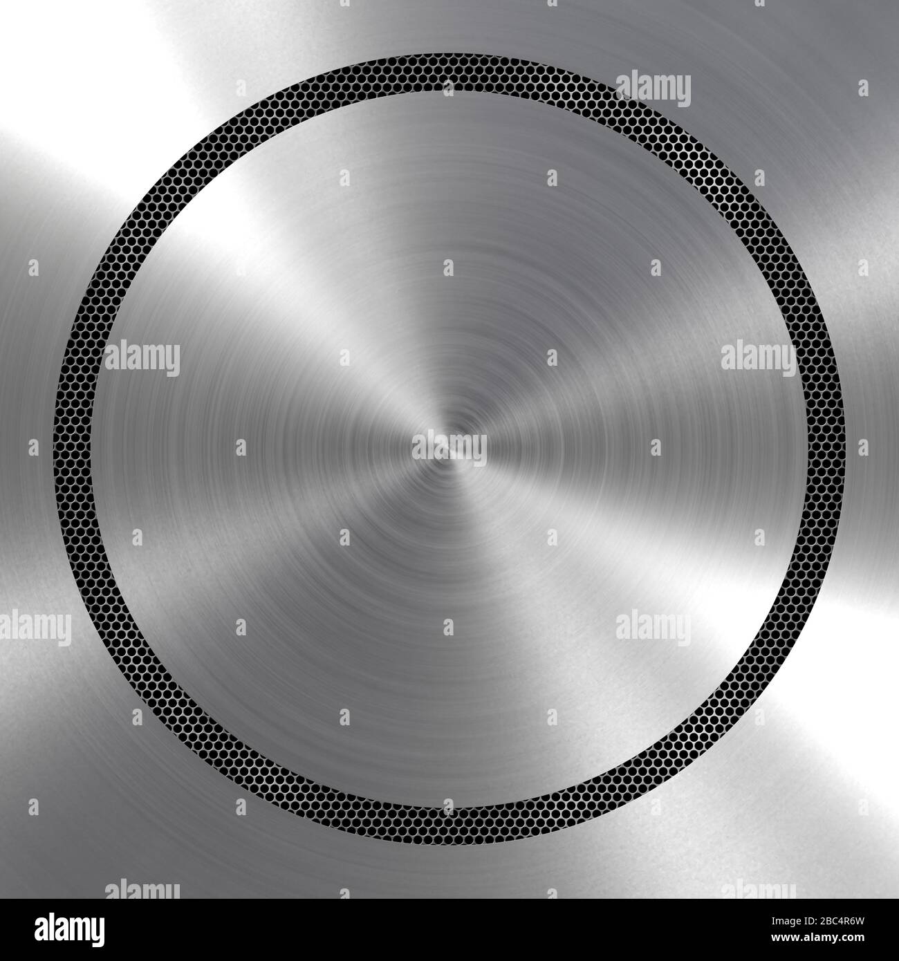 Circular brushed metal texture - background Stock Photo - Alamy