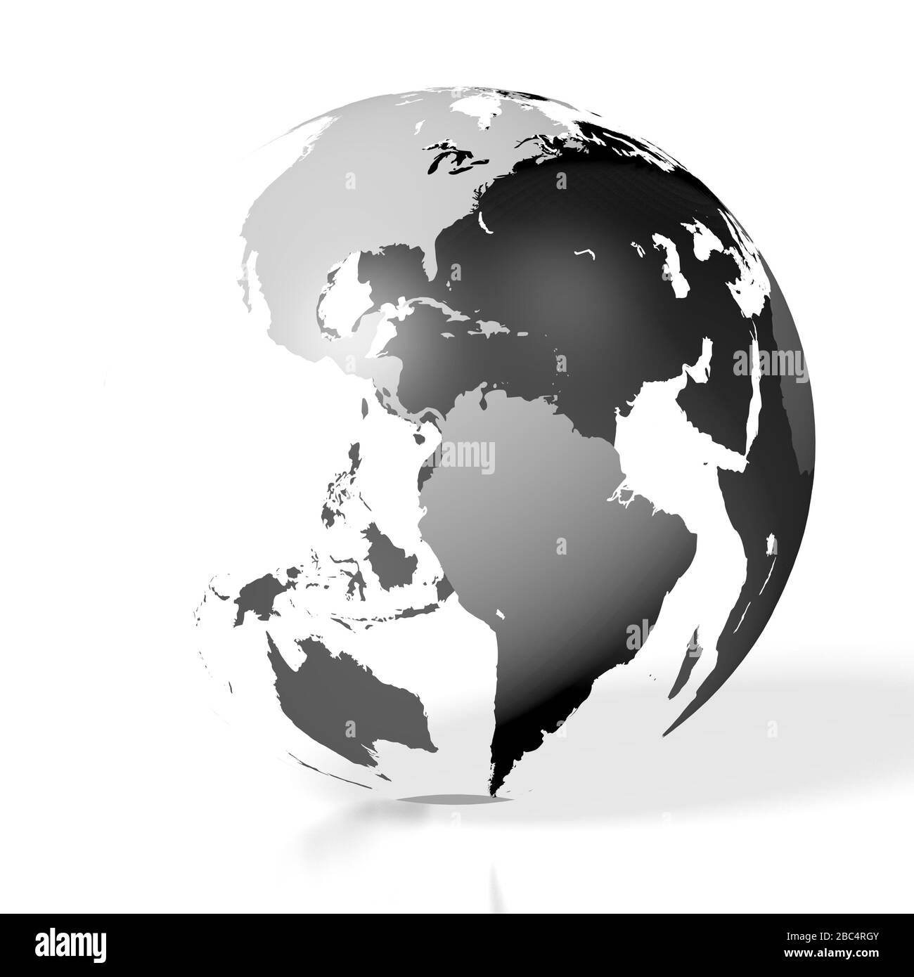 3D Earth/ world map Stock Photo - Alamy