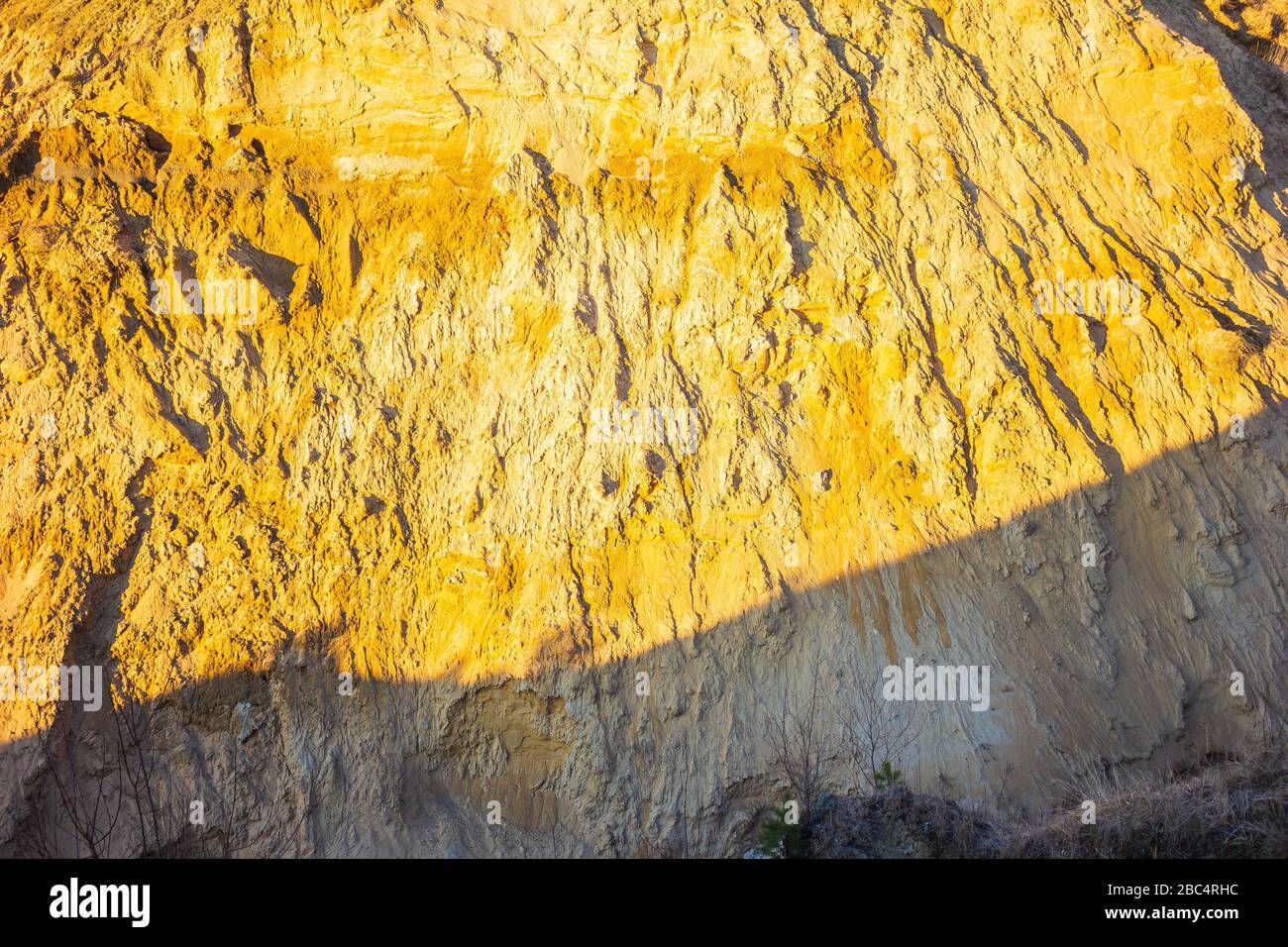 sand rock quarry ground texture surface geology Stock Photo - Alamy