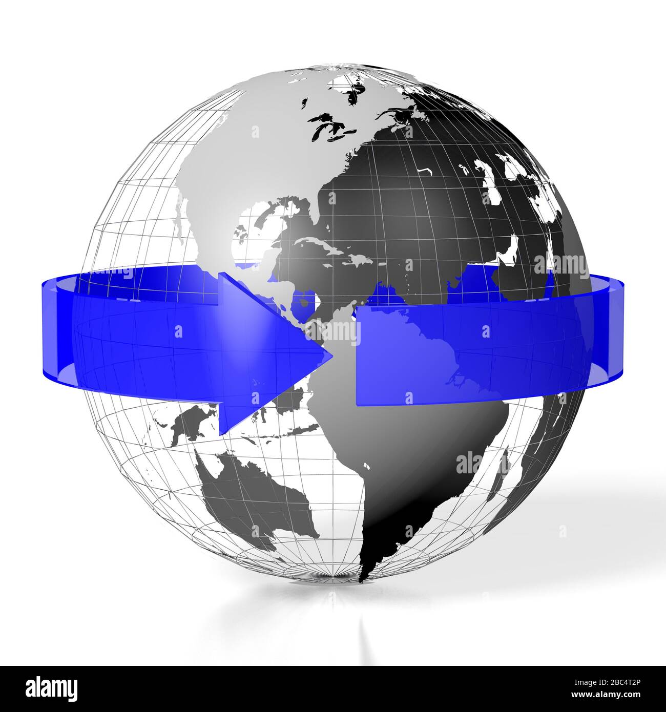 3D Earth, travel concept Stock Photo - Alamy