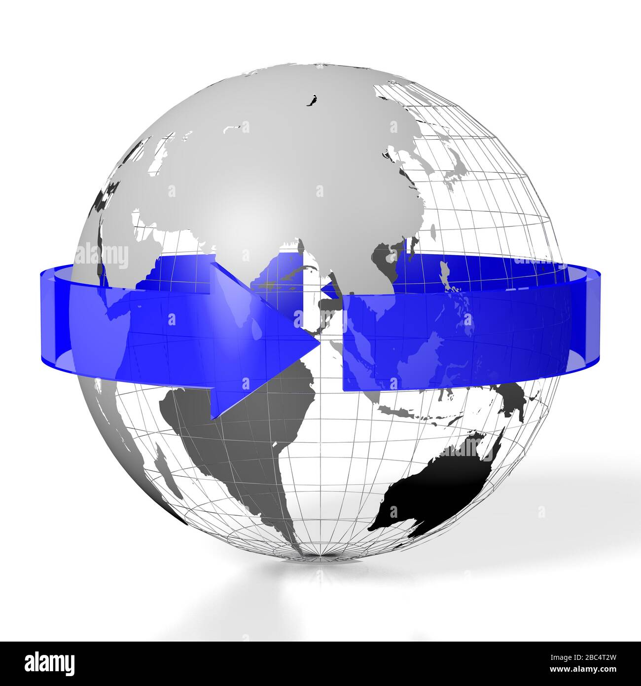 3D Earth, travel concept Stock Photo - Alamy