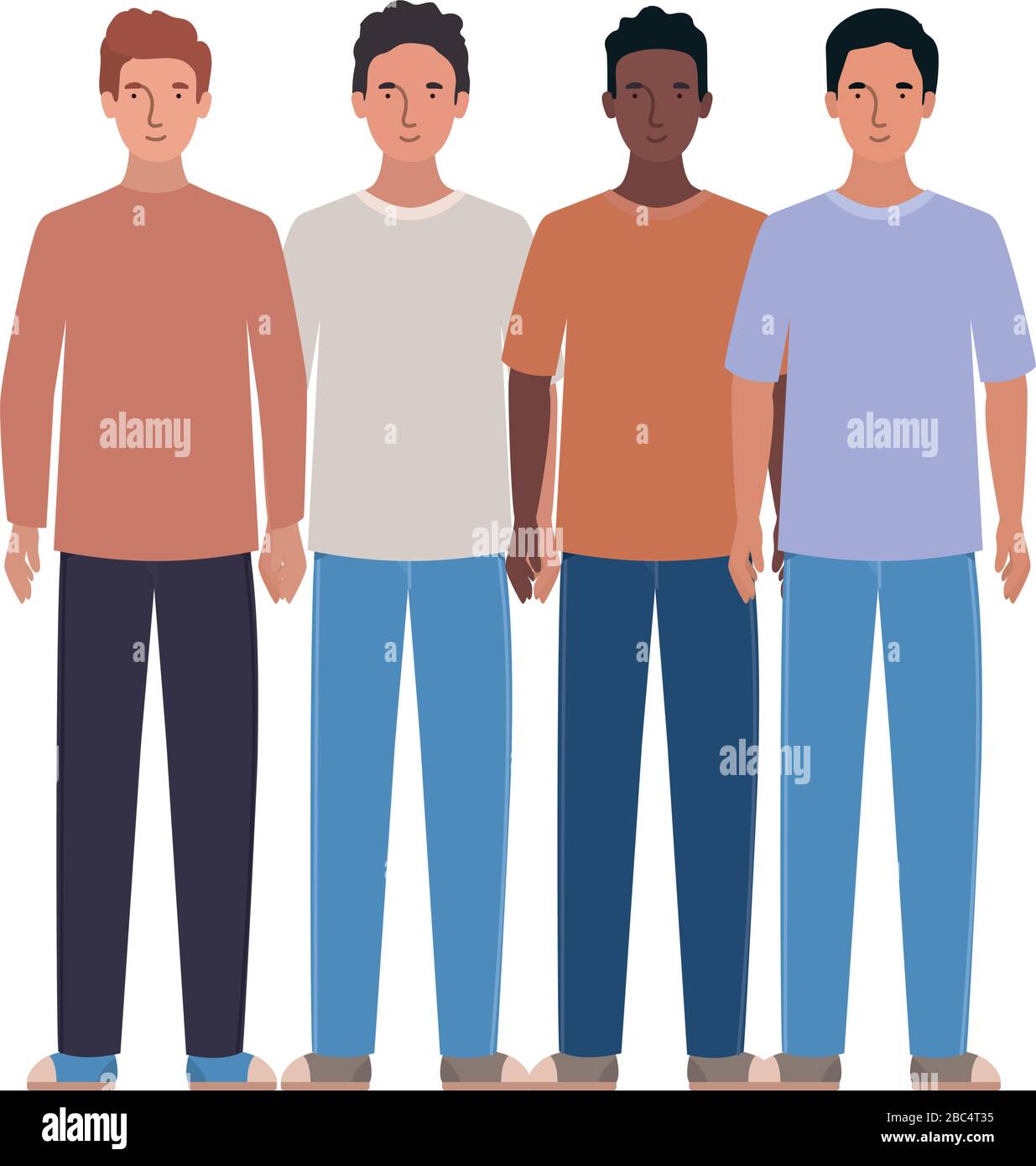 Isolated men avatars vector design Stock Vector Image & Art - Alamy