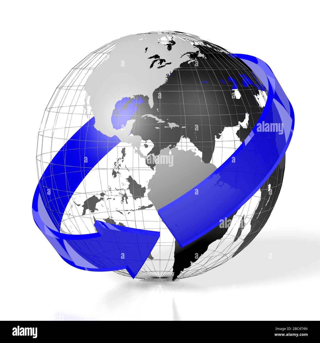 3D Earth, travel concept Stock Photo - Alamy