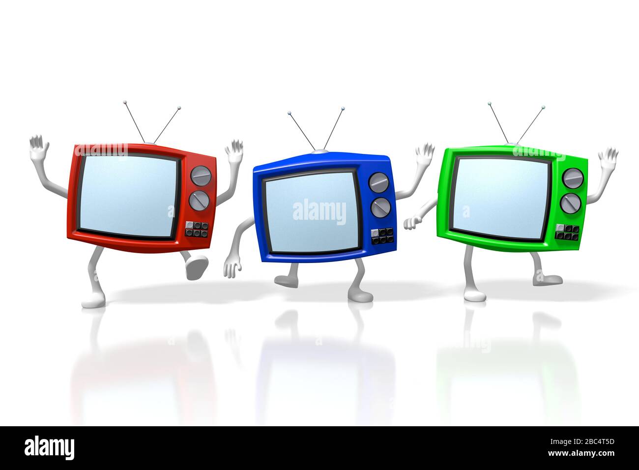 TV set concept Stock Photo - Alamy