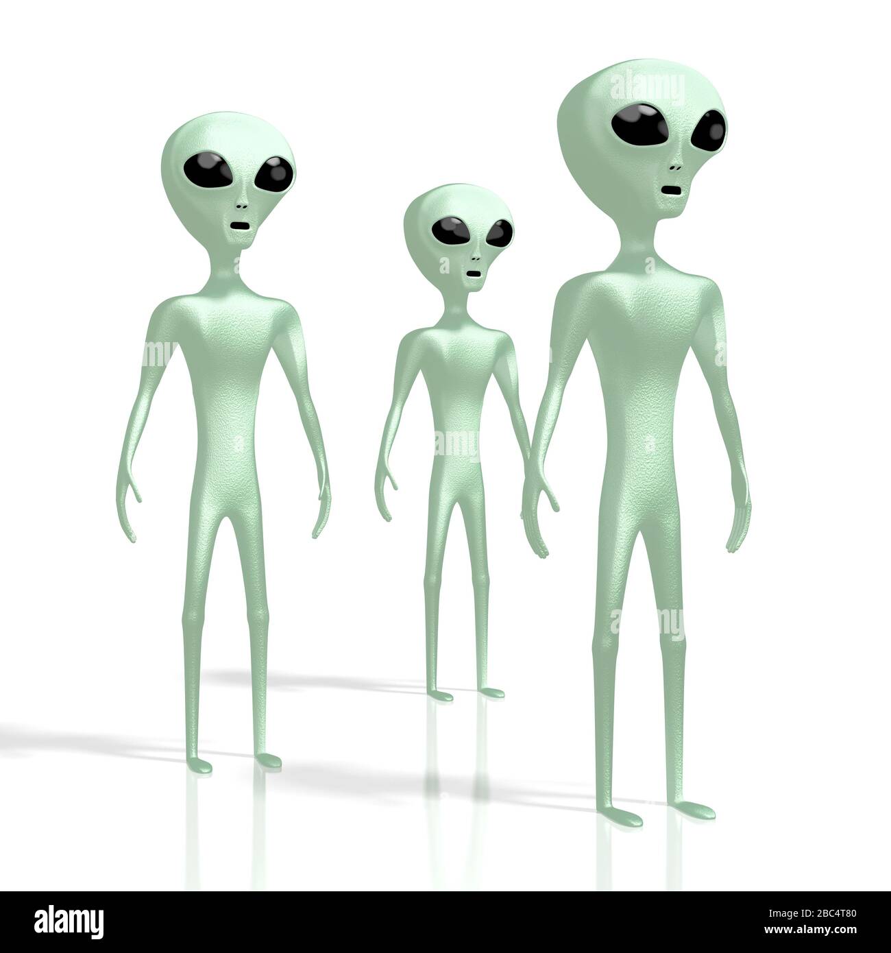 3d aliens ufo Cut Out Stock Images & Pictures - Alamy