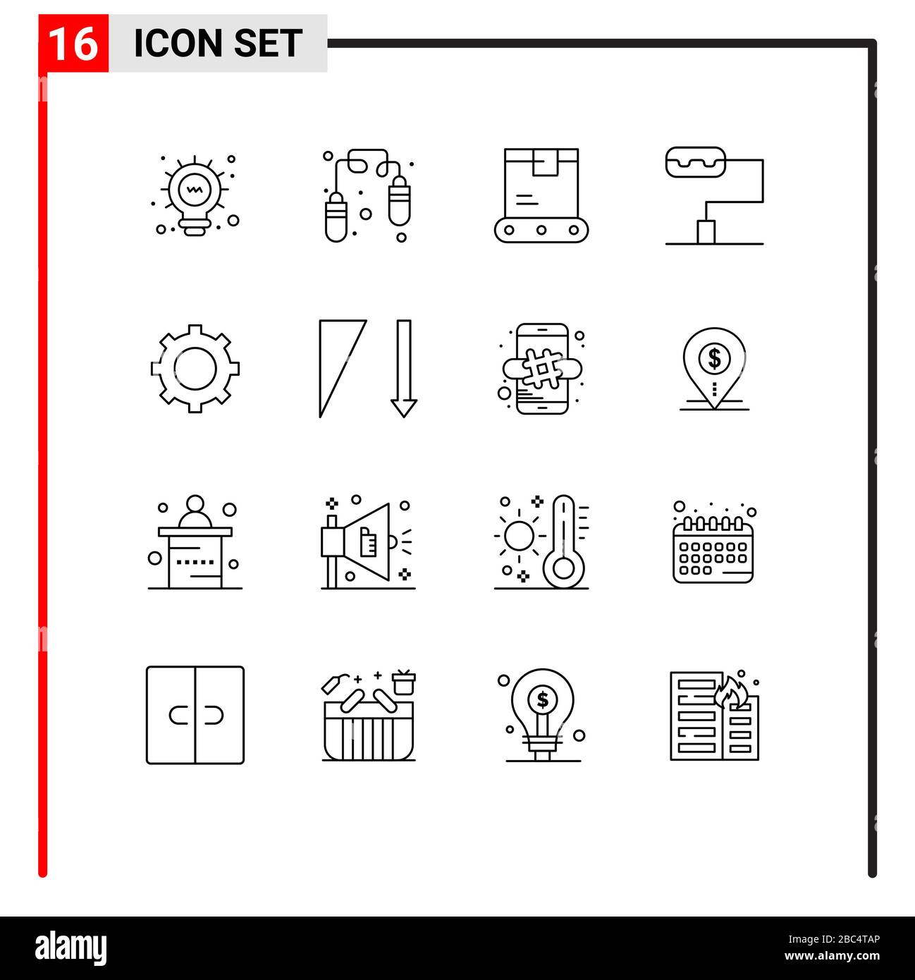 Factory sorting office Stock Vector Images - Alamy