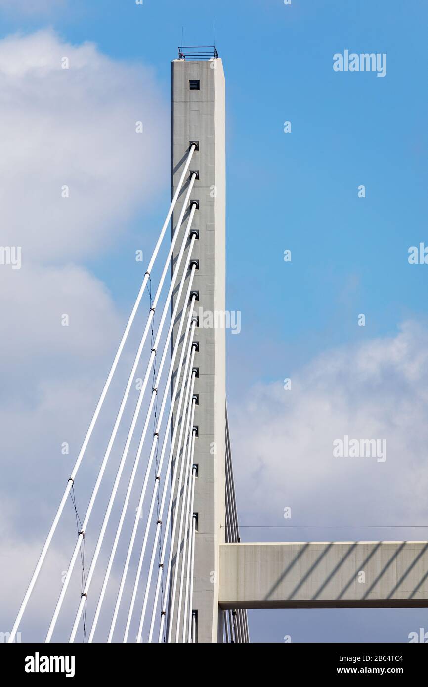 US Route 34 Great River Bridge crossing the Mississippi River between ...