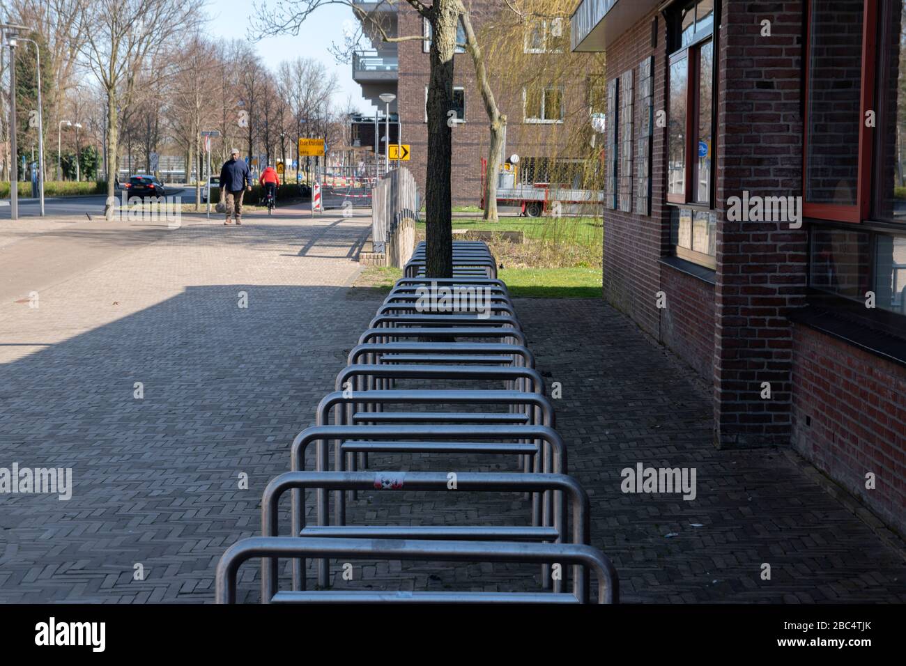 Bike Racks School High Resolution Stock Photography and Images - Alamy