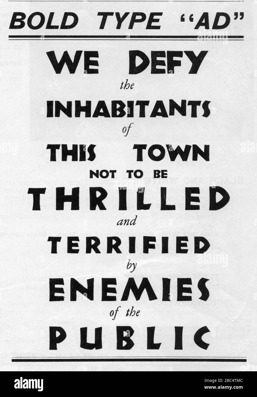 JAMES CAGNEY in THE PUBLIC ENEMY / ENEMIES OF THE PUBLIC (UK original ...