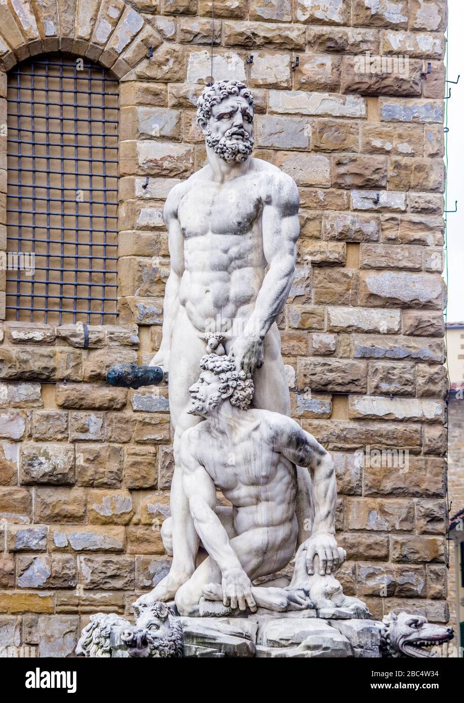 Florence statue in Piazza della Signoria, the Italian Florentine ...