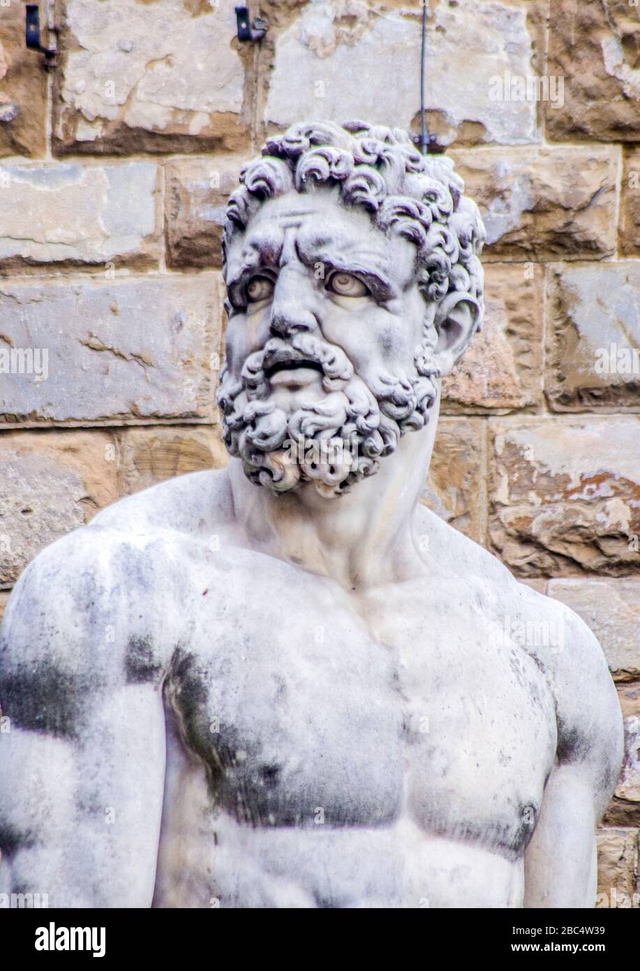 Florence statue in Piazza della Signoria, the Italian Florentine ...