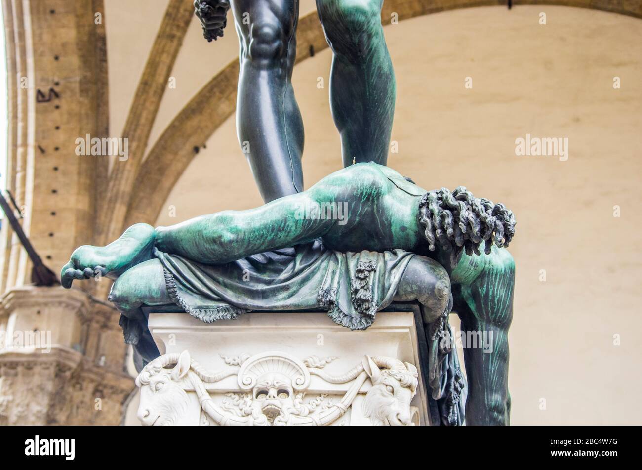 florence statue in piazza della signoria, the italian florentine ...