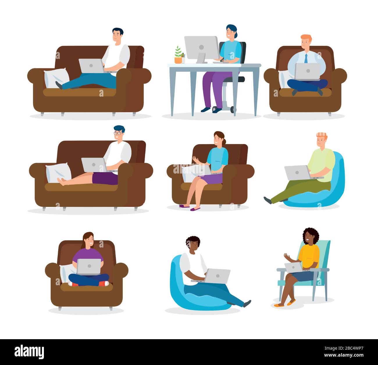 Soft scenes Stock Vector Images - Alamy