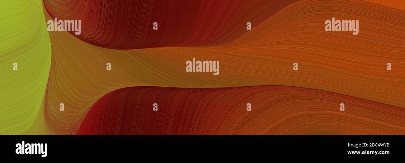 abstract dynamic curved lines modern designed horizontal header with ...