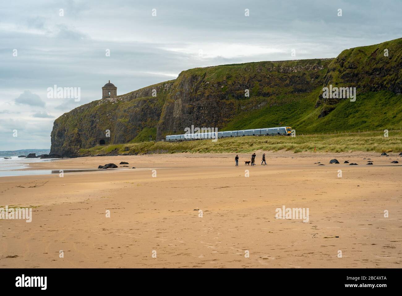 Downhill beach train hi-res stock photography and images - Alamy