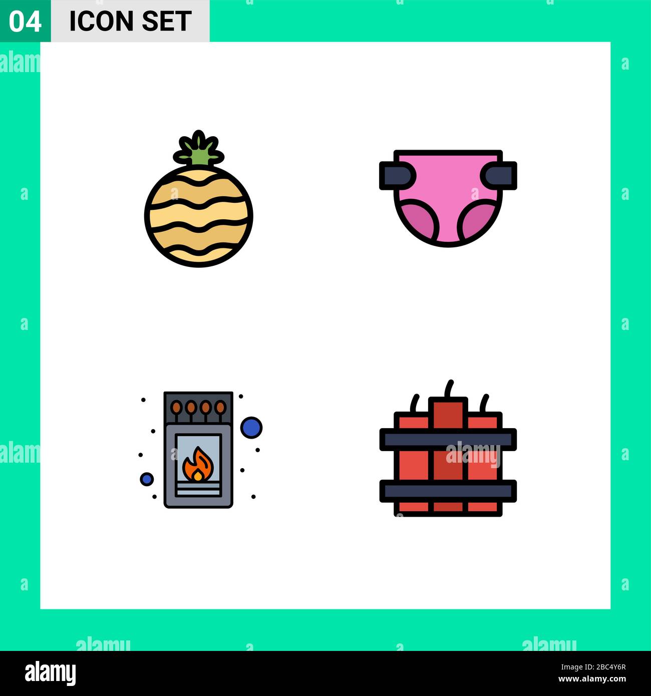 Bomb fruit Stock Vector Images - Alamy