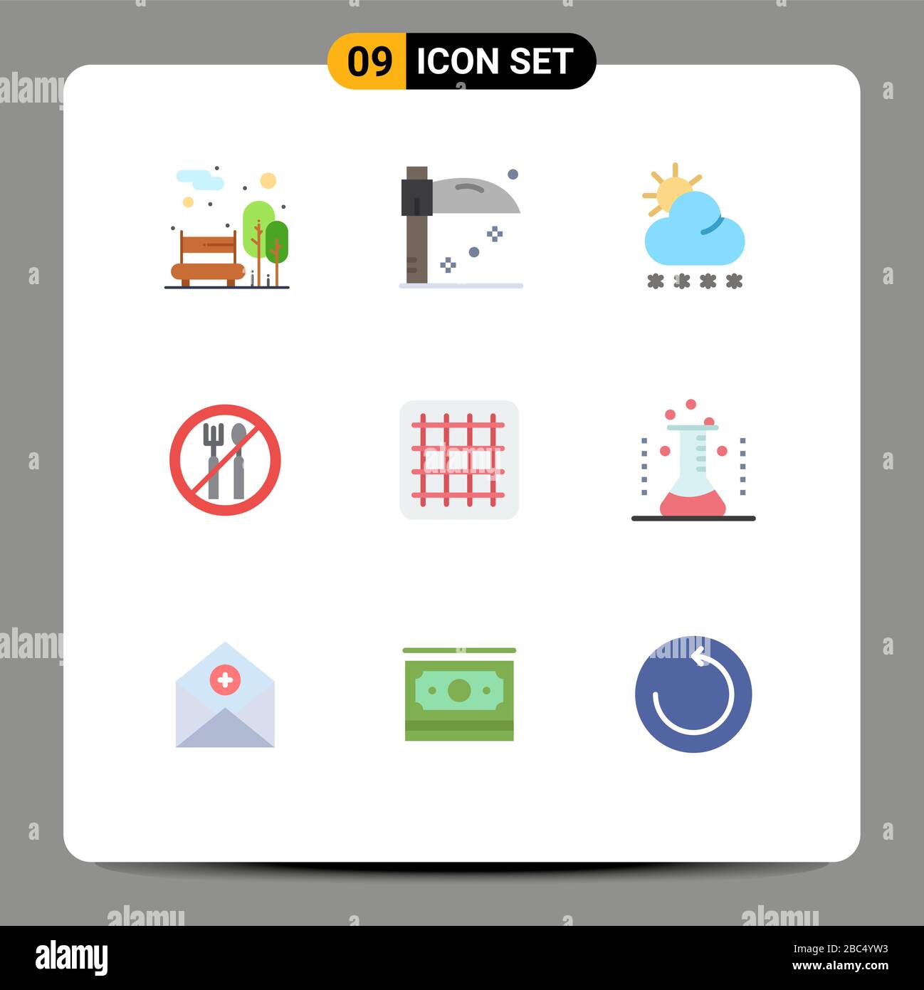 City hospital snow Stock Vector Images - Alamy