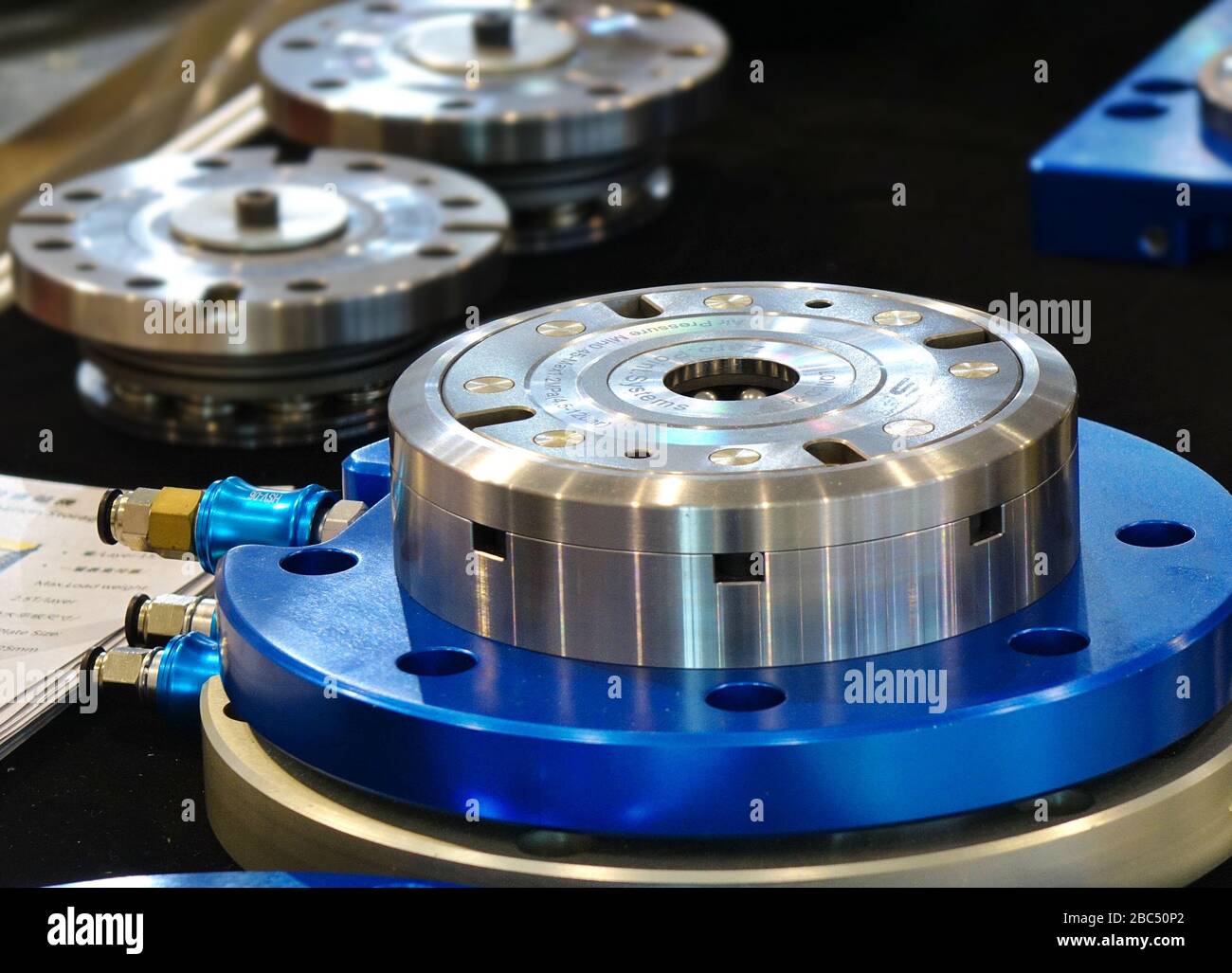 KAOHSIUNG, TAIWAN -- MARCH 30, 2019: High tech precision stainless ...