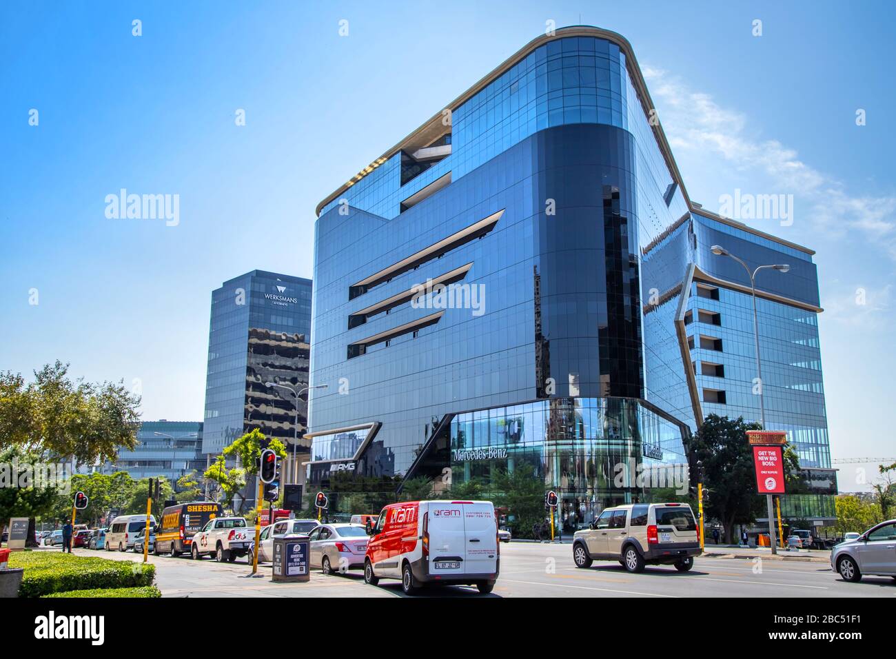 Johannesburg, South Africa, 31st January - 2020: Corporate office ...