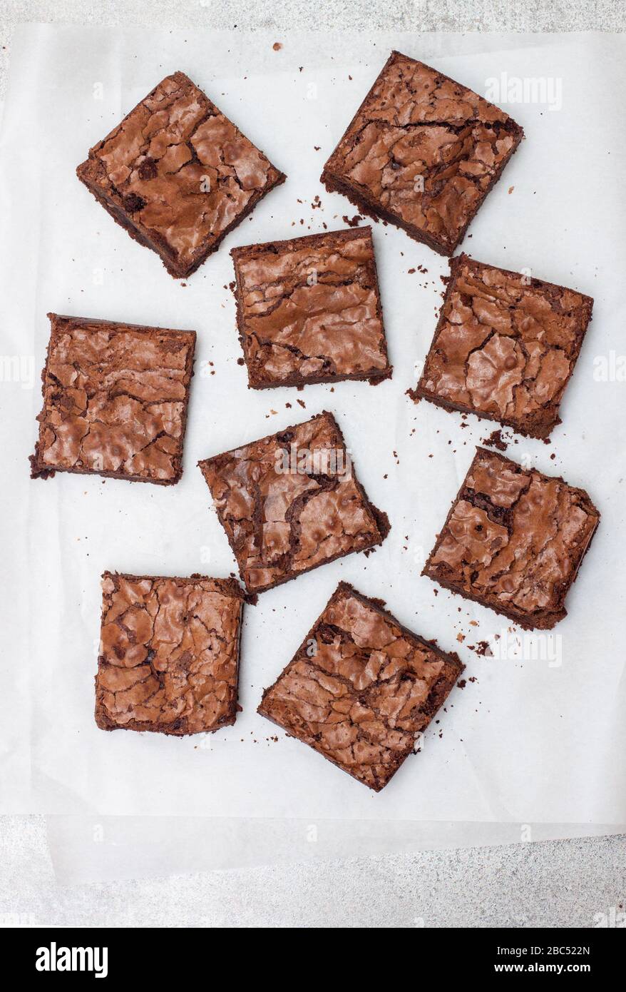 Square brownie hi-res stock photography and images - Alamy