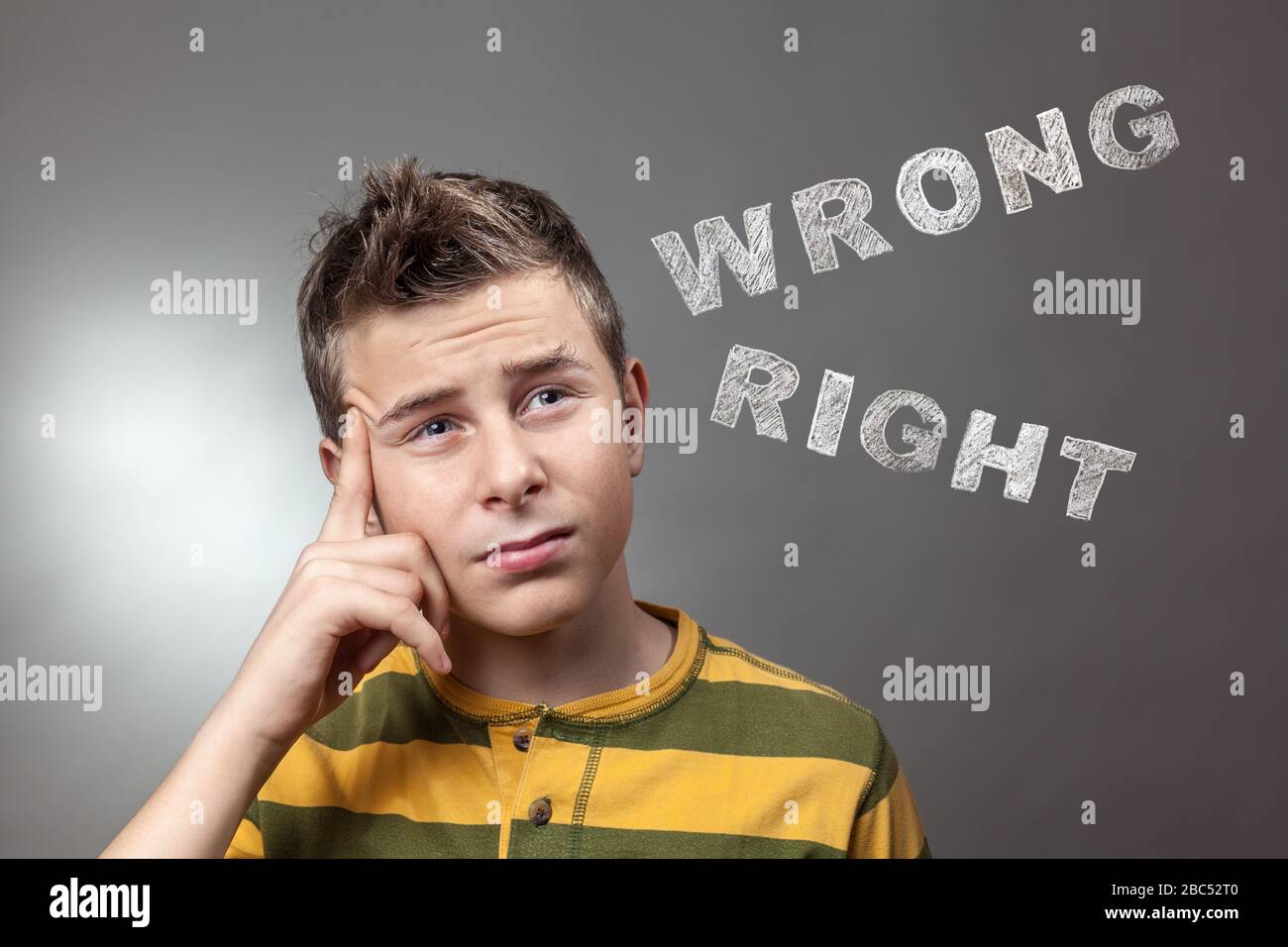 Dilemma learning choice education hi-res stock photography and images ...