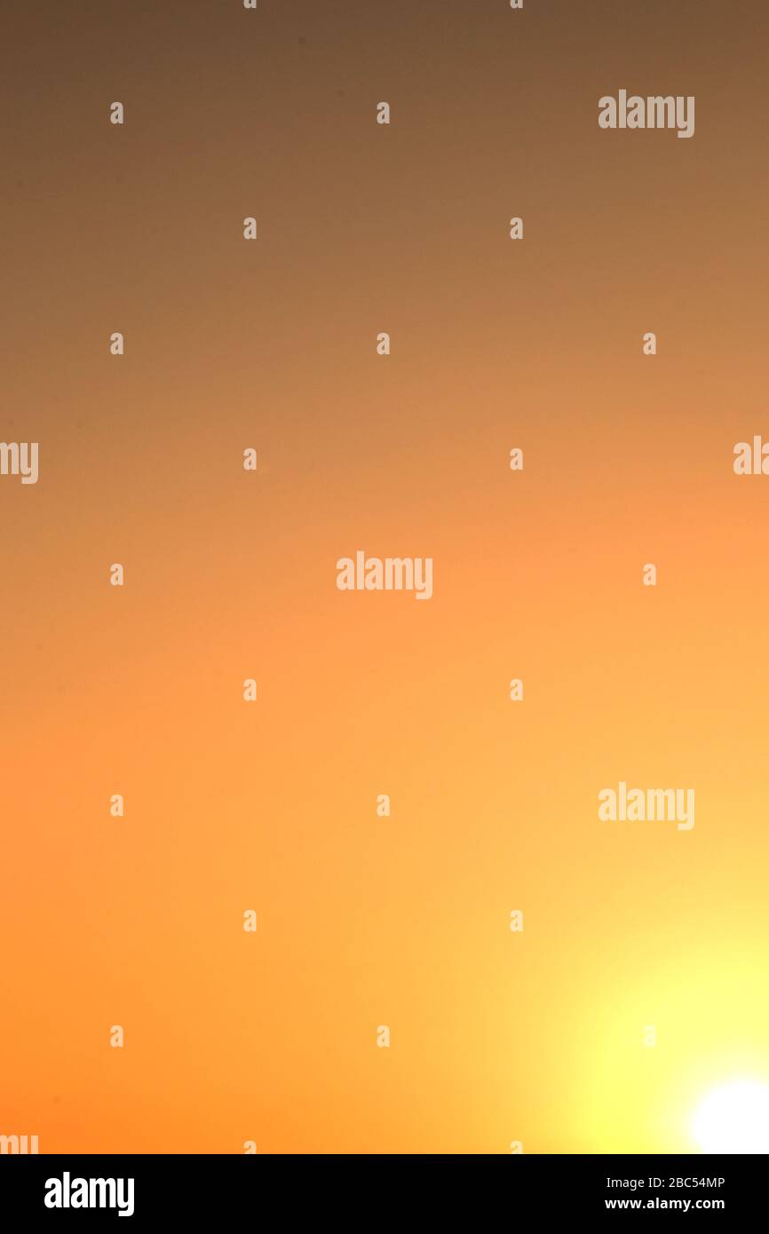 Color gradients from light to shadow from white to orange to grey Stock ...