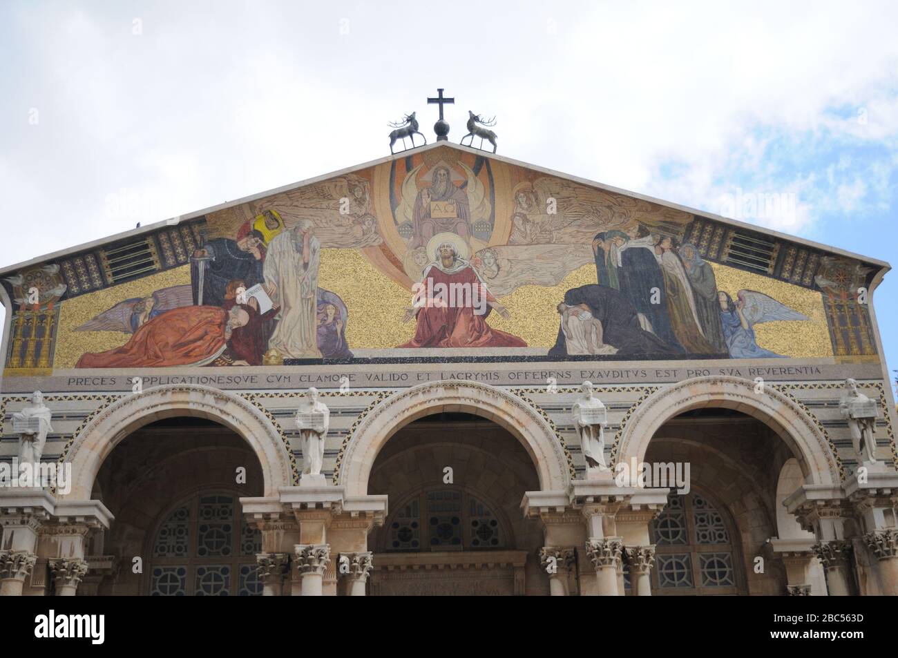 Gethsemane courtyard hi-res stock photography and images - Alamy