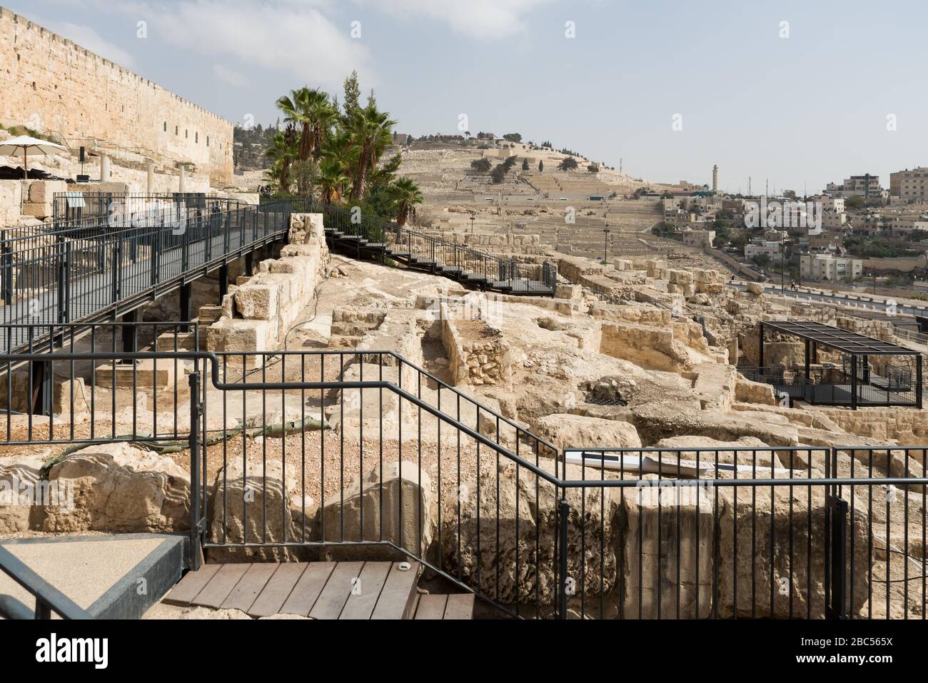 At The Davidson Center in Jerusalem, Israel Stock Photo - Alamy