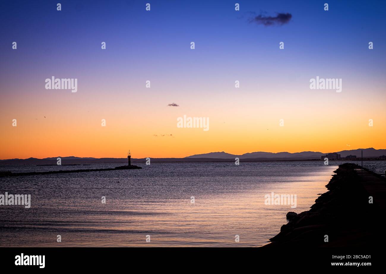 Roses on Costa Brava, Catalonia, Spain Stock Photo - Alamy