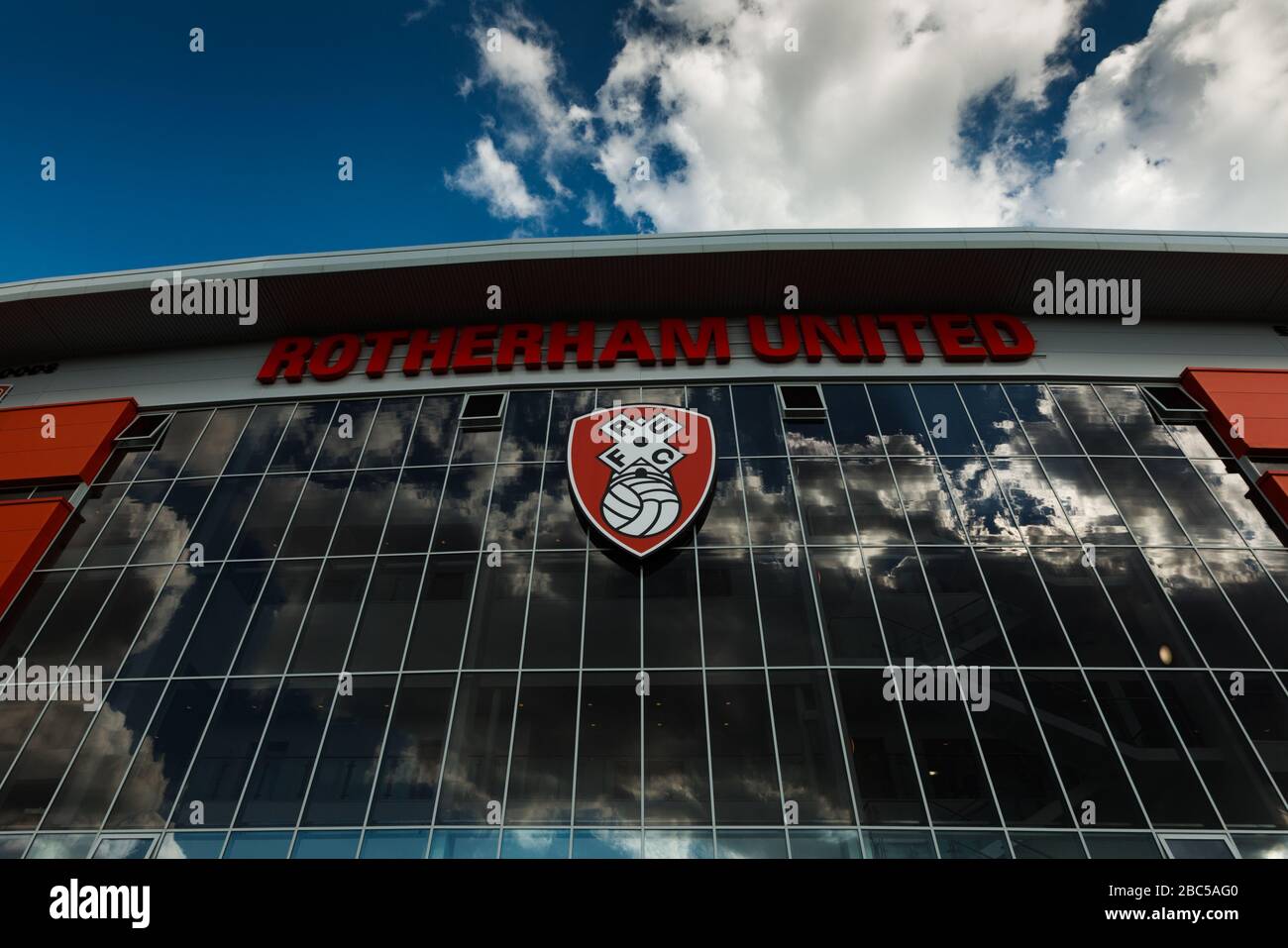 Rotherham United's new New York stadium Stock Photo - Alamy