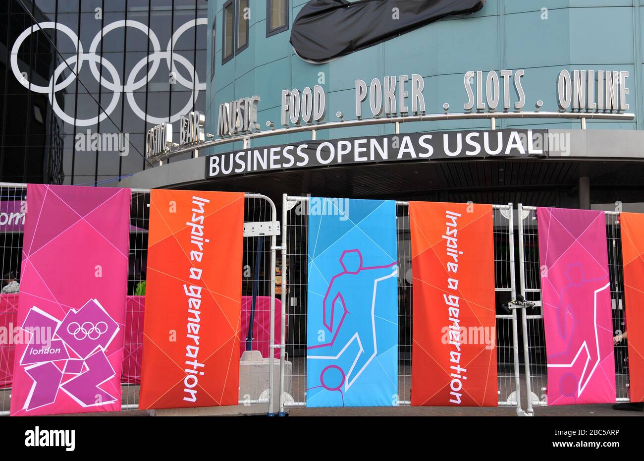 A general view at the city of coventry stadium hi-res stock photography ...