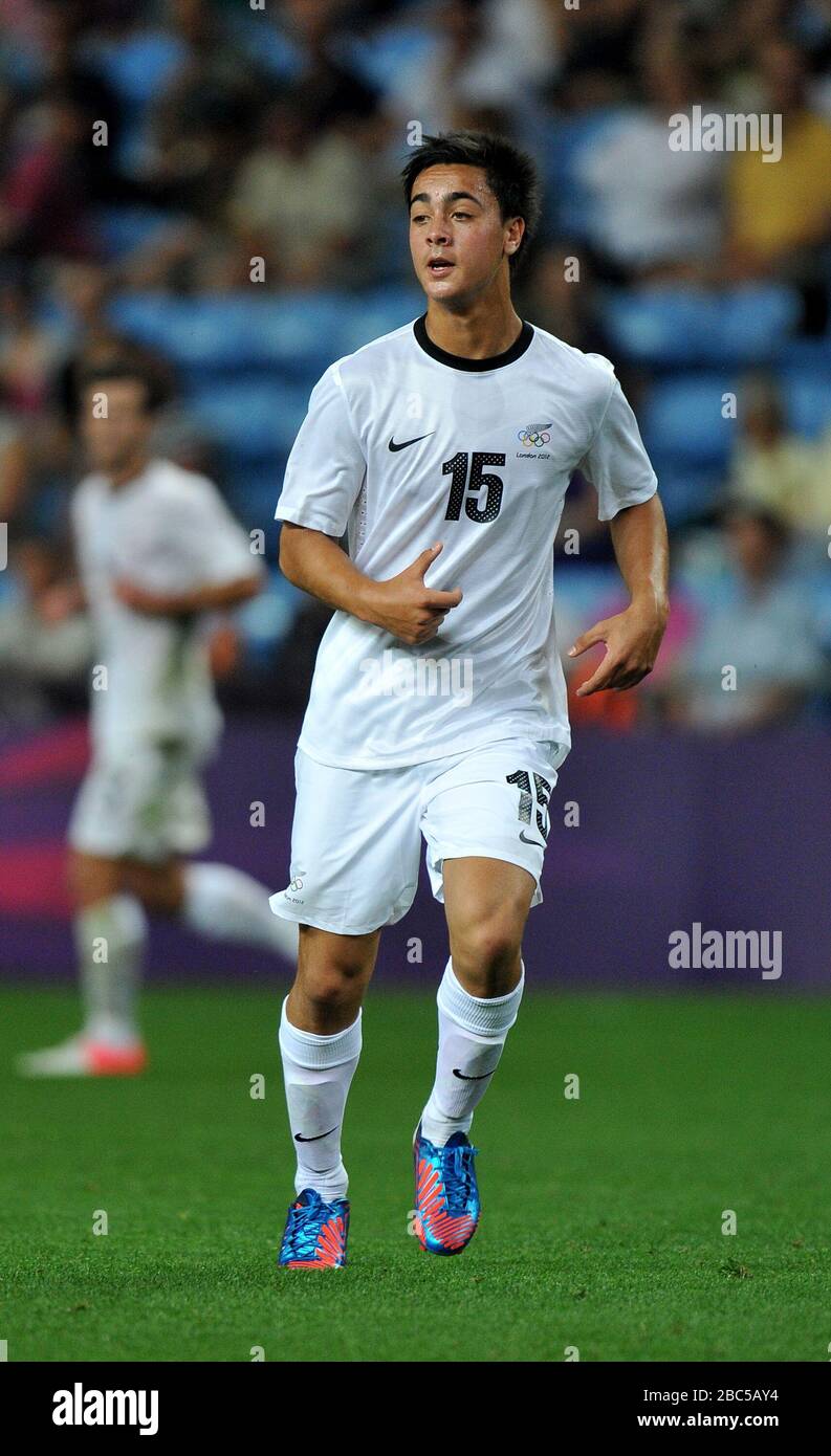 New Zealand's Cameron Howieson during the New Zealand v Belarus, Mens ...