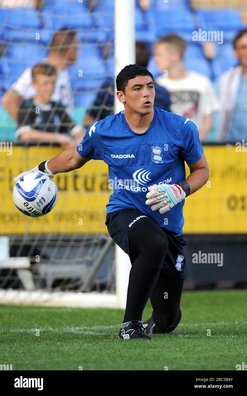 Birmingham City goalkeeper Nick Townsend Stock Photo - Alamy