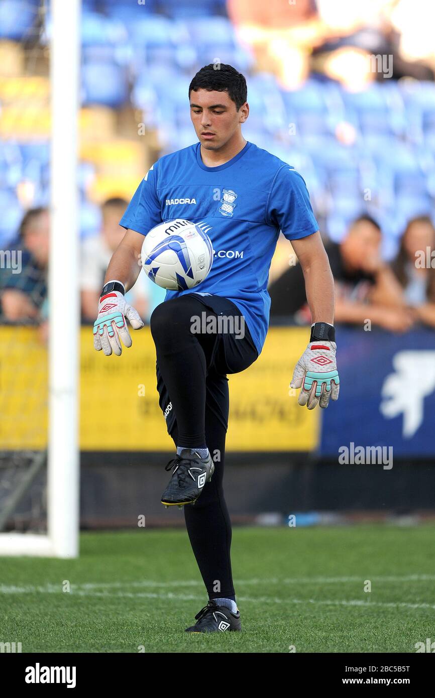 Birmingham City goalkeeper Nick Townsend Stock Photo - Alamy