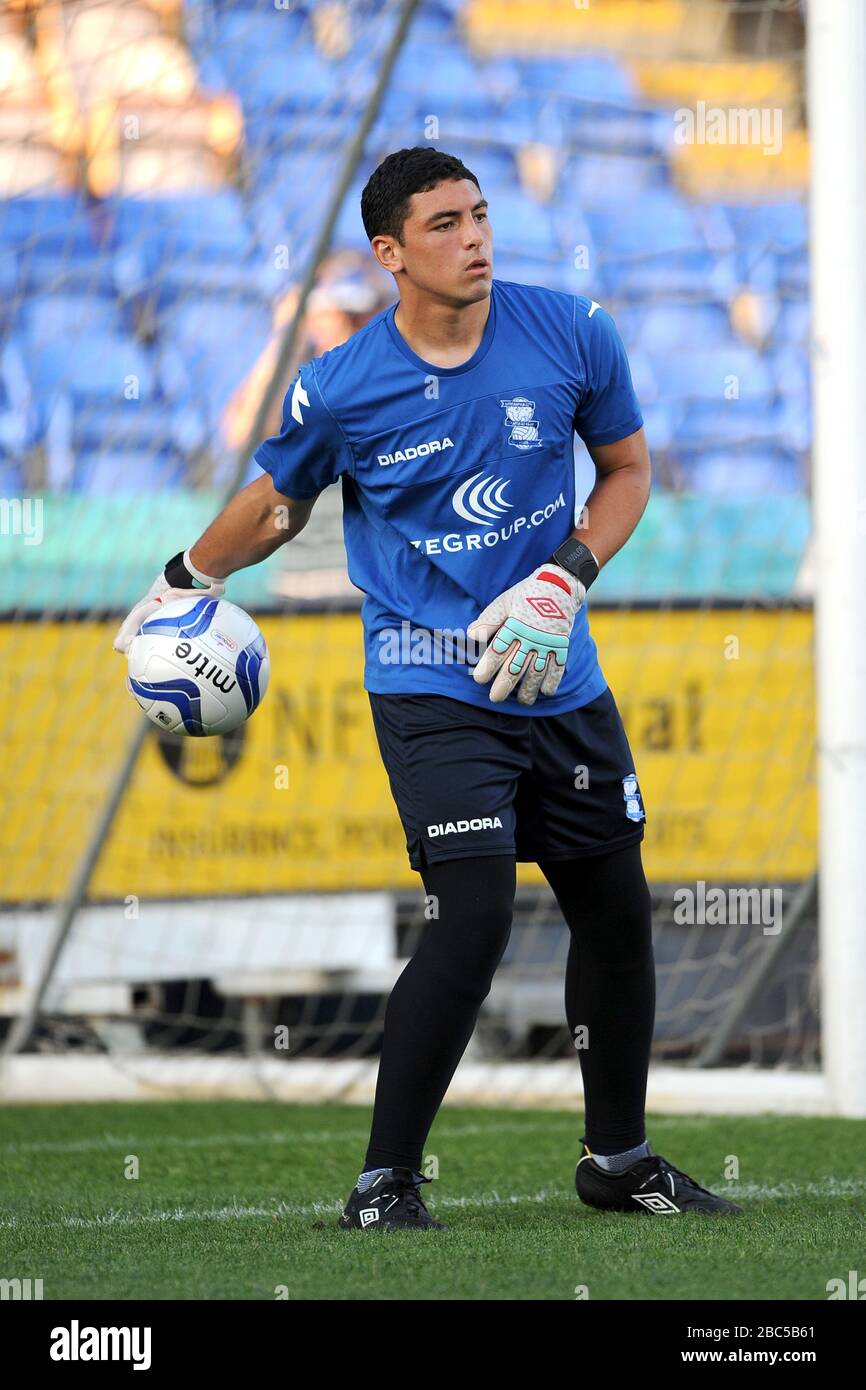 Birmingham City goalkeeper Nick Townsend Stock Photo - Alamy