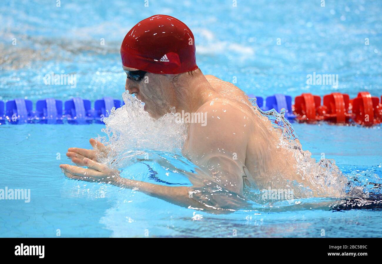 Great Britain's Joe Roebuck during the Men's 400m Individual Medley ...