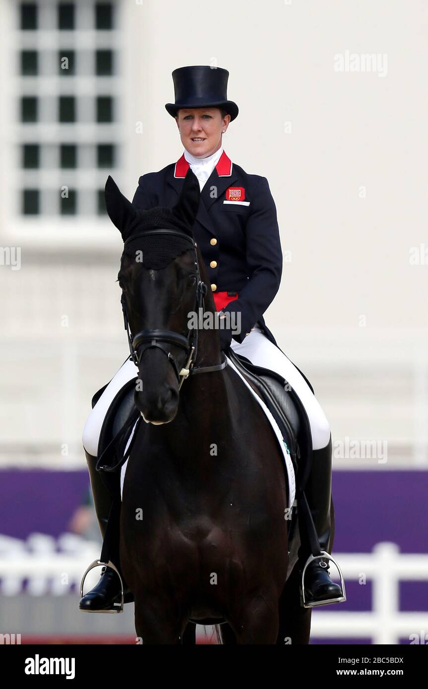 Great Britain's Nicola Wilson riding Opposition Buzz competes during ...