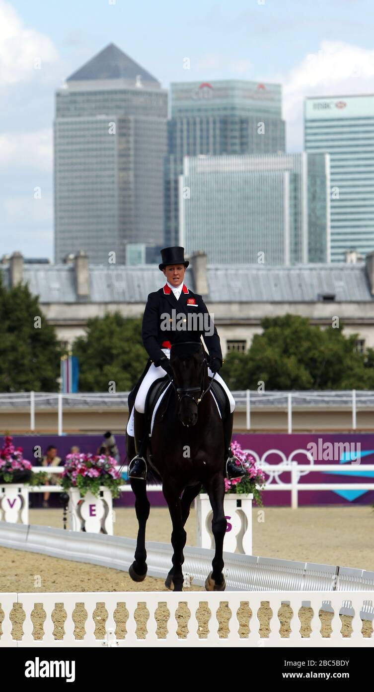 Great Britain's Nicola Wilson riding Opposition Buzz competes during ...