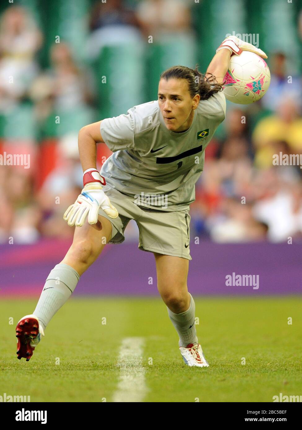 Brazil goalkeeper Andreia Stock Photo - Alamy