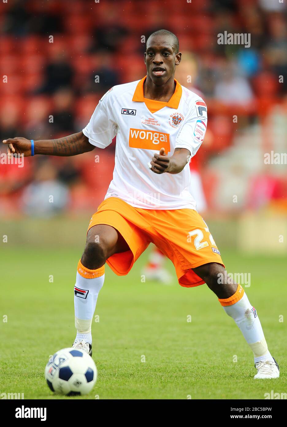 Blackpools isaiah osbourne hi-res stock photography and images - Alamy