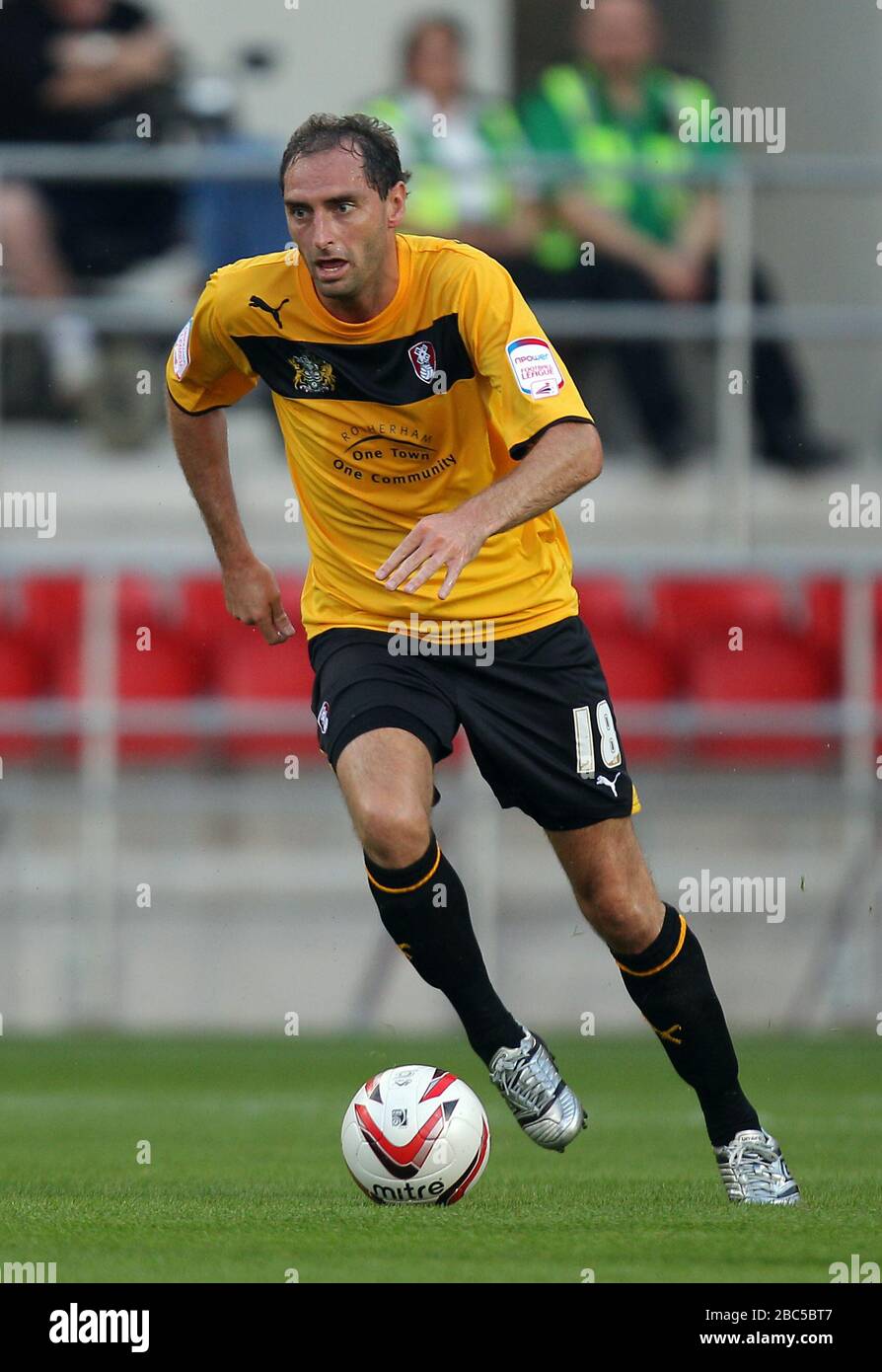 Nicky Hunt, Rotherham United Stock Photo - Alamy