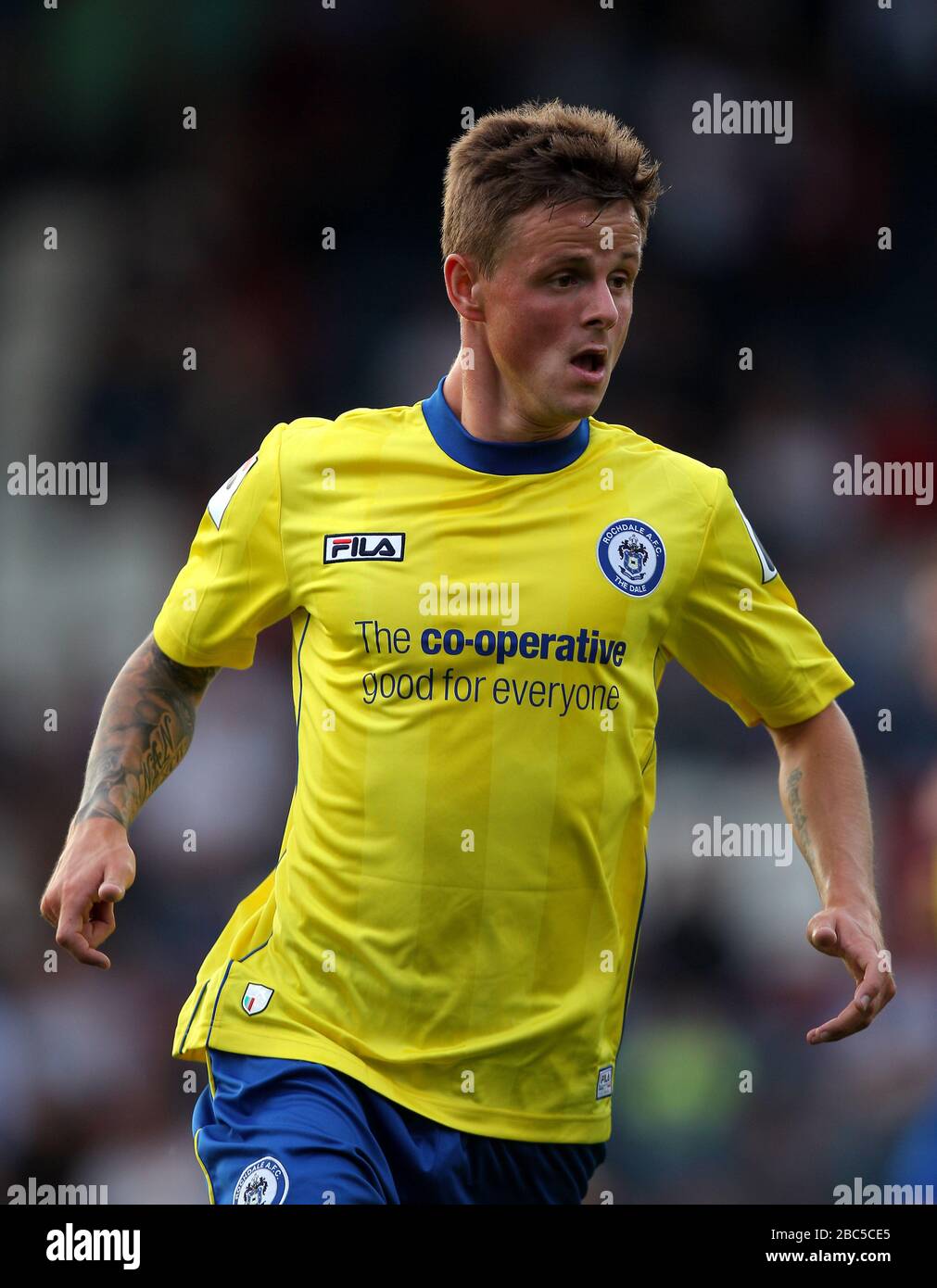 Rochdale's Andrew Tutte Stock Photo - Alamy