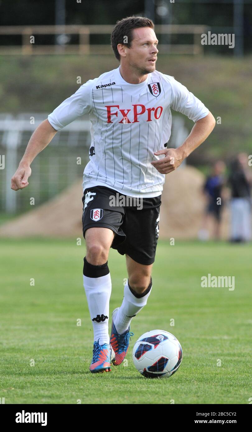 Fulham's Sascha Riether Stock Photo - Alamy