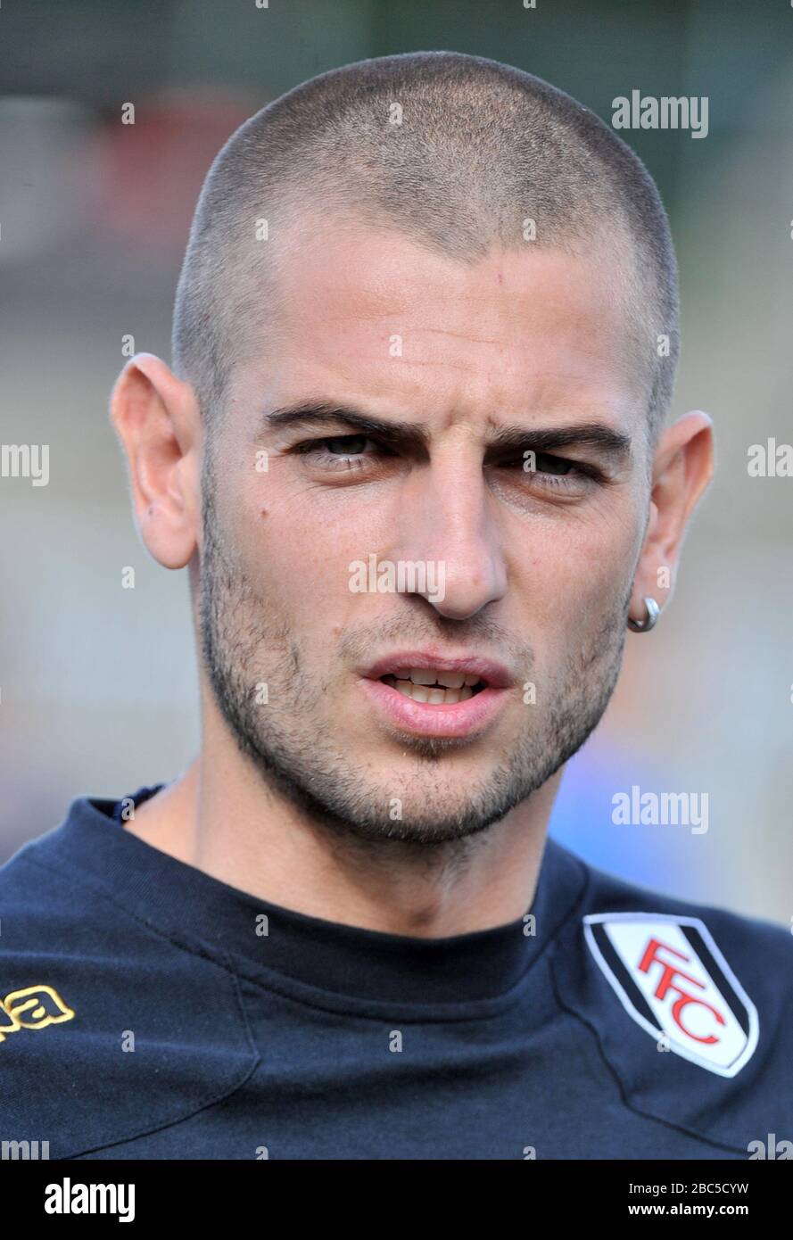 Fulham's Mladen Petric Stock Photo - Alamy