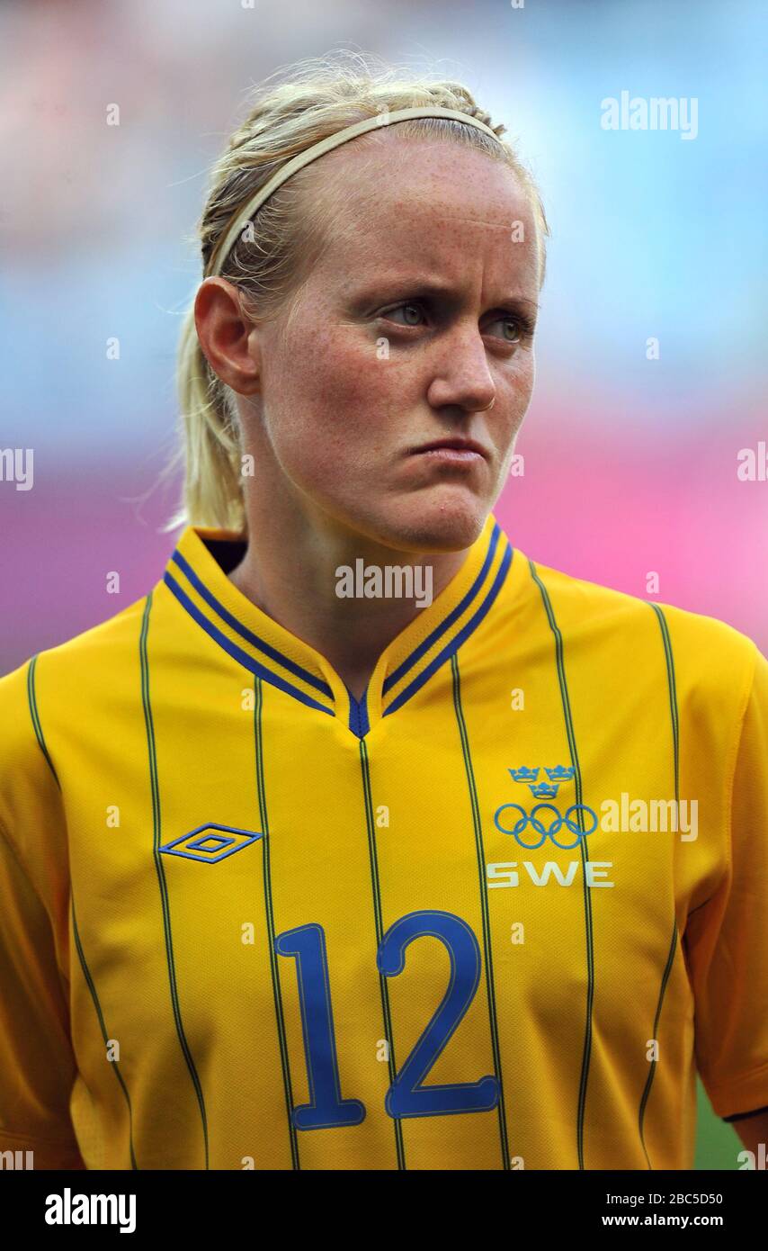 Sweden's Marie Hammarstrom during the Sweden v South Africa Womens ...