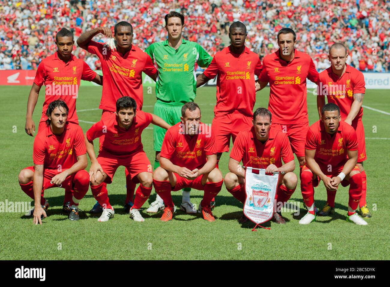 Liverpool team group Stock Photo - Alamy